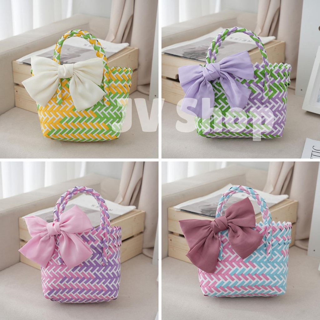 Doorgift Beg Anyaman Gift Murah Bag Bakul Anyaman Woven Bag Gift Basket ...