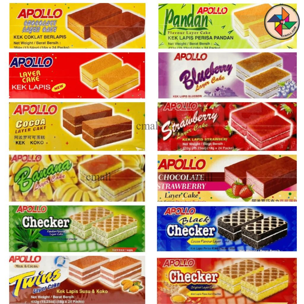 [CM] Apollo Layer Cake / Checker /Twins Assorted Flavor / Apollo Cake ...
