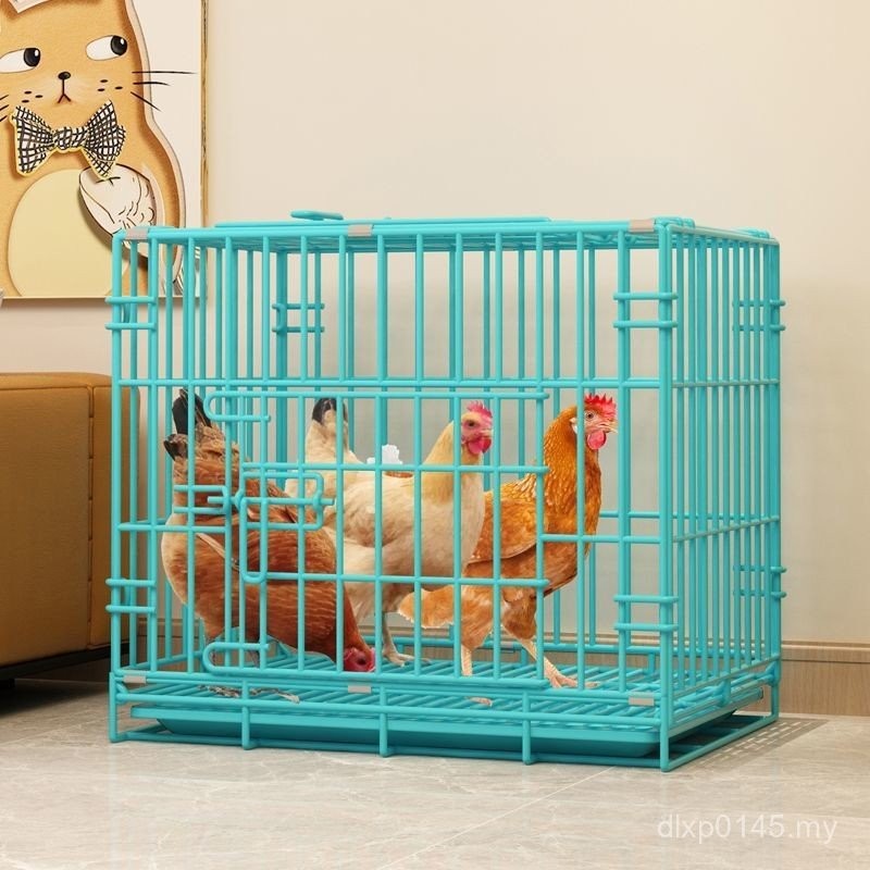 Cage Foldable Automatic Household Dung Duck Barbed Wire Dog Cage ...