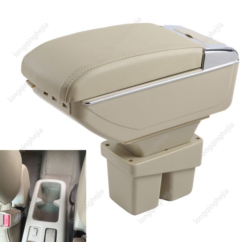 Honda City 03-08 GD8 Adjustable Armrest Box central Arm Rest | Shopee ...