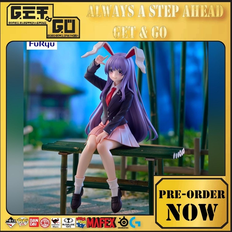 [OCT2025] Furyu Touhou Project Noodle Stopper Figure Reisen Udongein ...