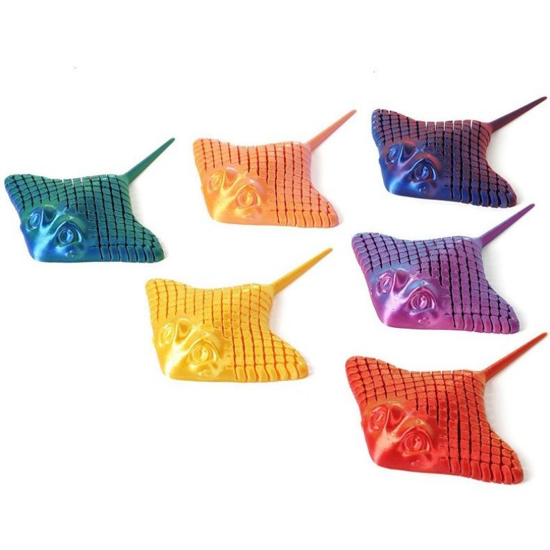 3D Printed Manta Ray Fidget Toy Ocean Aquatic Animal -Bionic Manta Ray ...