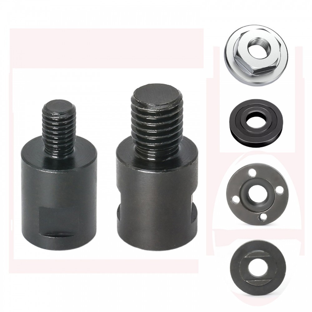 Grinder Adapter Platen Set Cutting Disc M14 M10 Angle Grinder Adapter Plate | Shopee Malaysia