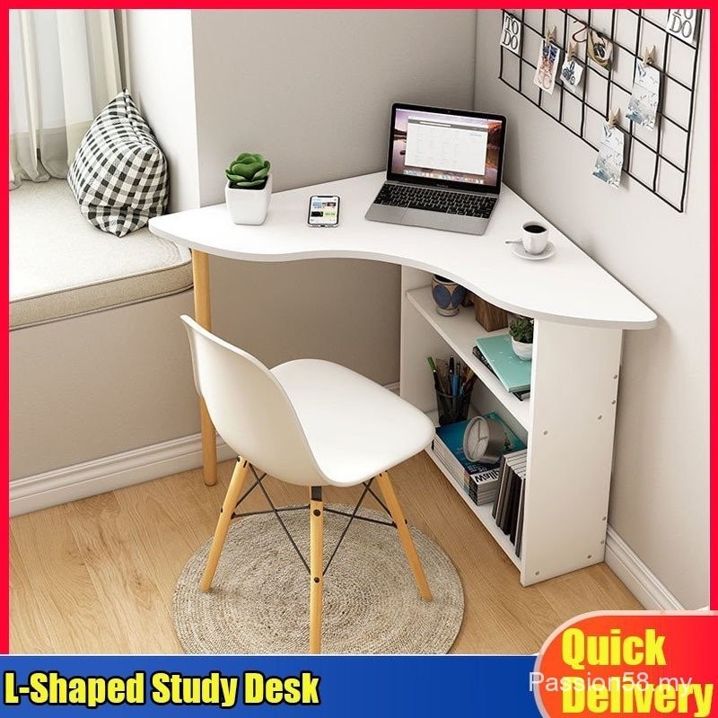 Free shipping Study Table with Book Shelf, Study Table with Drawer, L ...