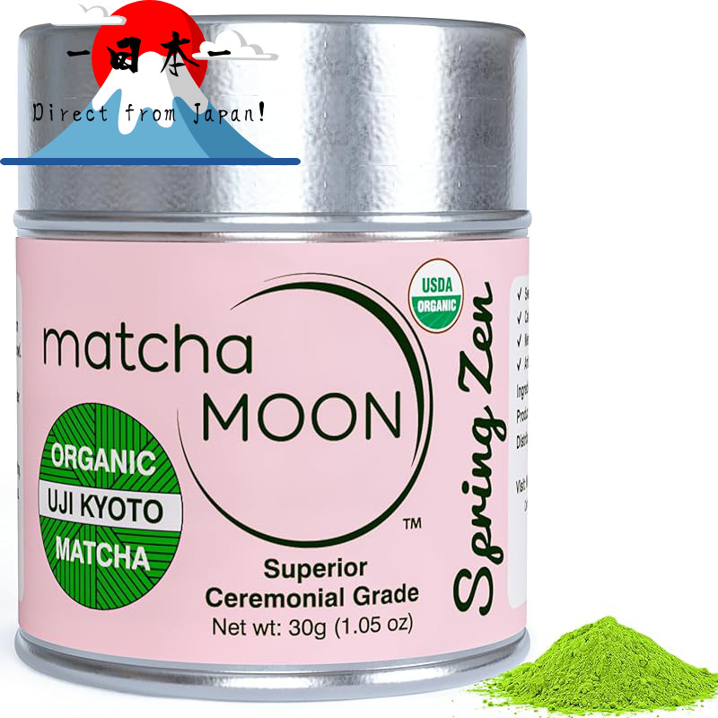 [Direct from Japan] Organic Kyoto Uji Ceremonial Grade Matcha Powder 30g | Shopee Malaysia