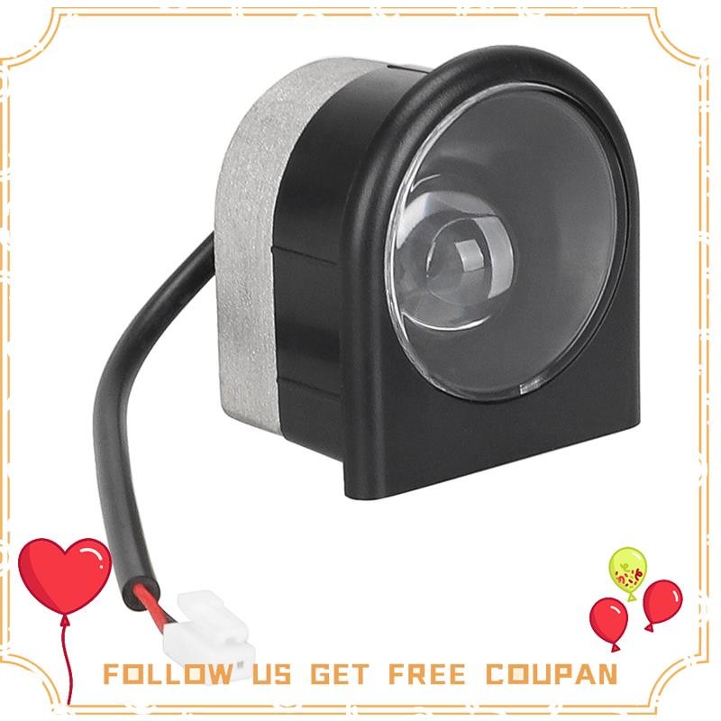 Electric Scooter Headlight, Front Light LED LED Spotlight Warning Light ...