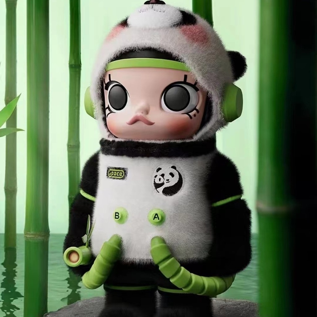 Popmart POPMARTMEGASPACEMOLLY Panda 400 Does Not Support Seven Days No ...