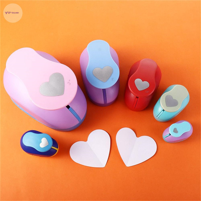 Use Heart Punch 9/16/25mm To Make Creative DIY Handicrafts - Very ...