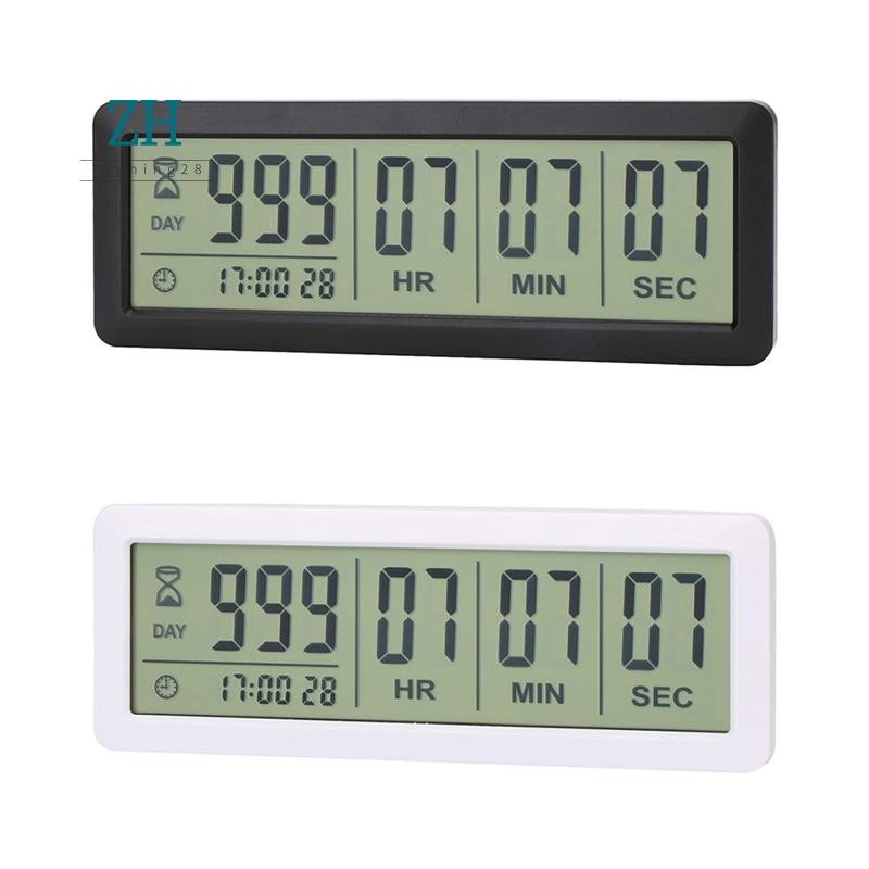 Big Digital Countdown Days Timer Clock - 999 Days Count Down Clock ...