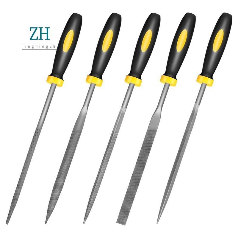 Small Hand Metal File Set, 6.3In, 5Pcs, Strength Alloy Steel Files ...