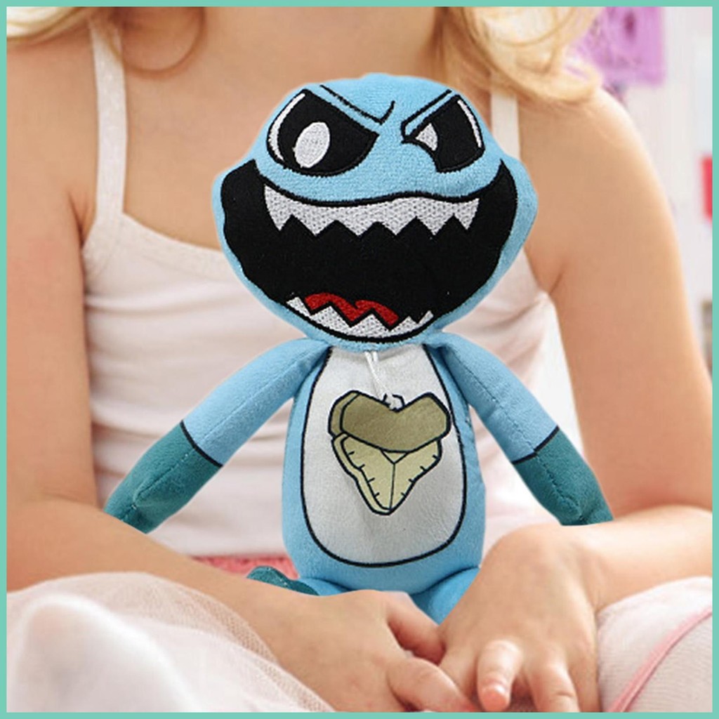 Game Plush Animal Plush Game Character Shark Toy Cartoon Plushie Fun ...