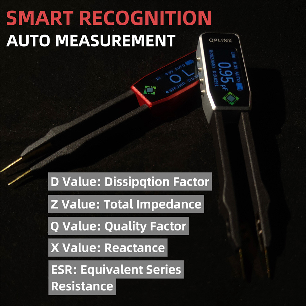 Smart Tweezer Auto Multimeter Tools 100kHz Resistance Capacitance ...