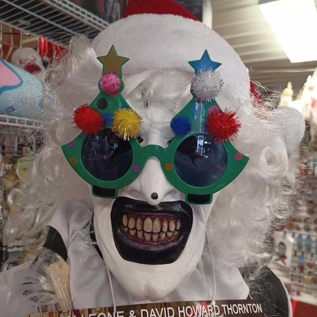 Art the Clown Christmas Tree Glasses Horror Eyeglasses Cosplay Costume ...