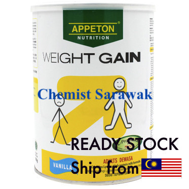 Appeton nutrition weight gain-vanilla flavor 900g | Shopee Malaysia