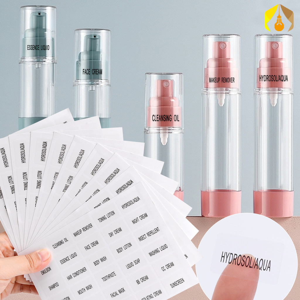10Sheets Transparent Self-adhesive English Labelings - Convenient ...