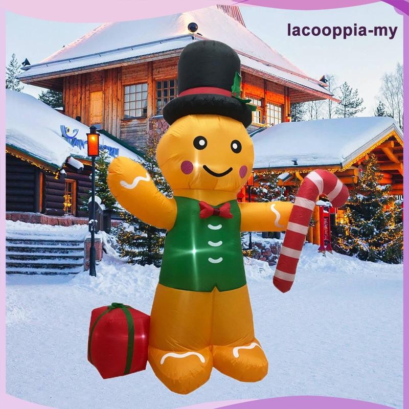 [LacooppiaMY] Christmas Inflatable Gingerbread Christmas Ornament ...