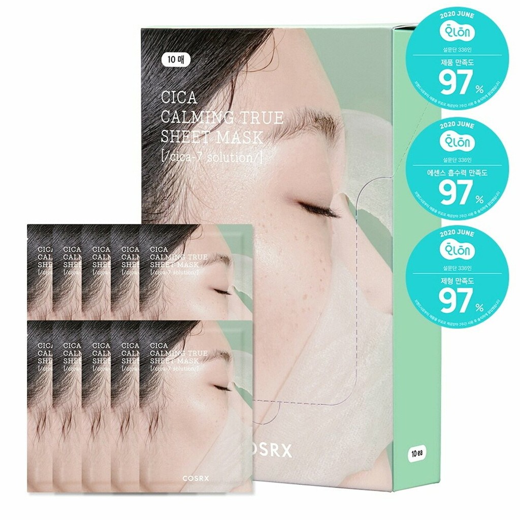 COSRX Pure Fit Cica Calming True Sheet Mask 10 Sheets | Shopee Malaysia