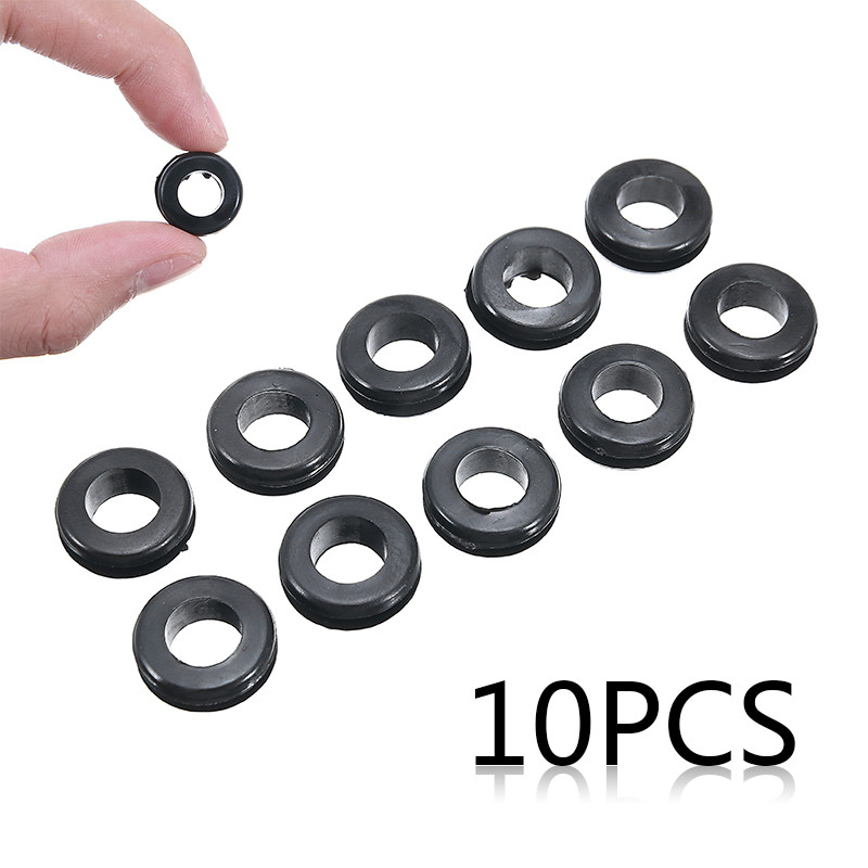 10x Plastic Rubber Self Sealing Snap Eyelets Grommet Tarpaulin ...