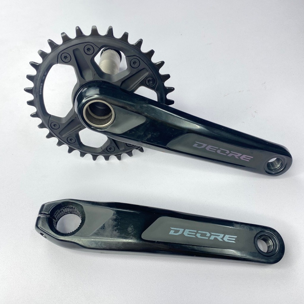 Shimano DEORE FC-M6100 32T bicycle crankshaft, for MTB | Shopee Malaysia