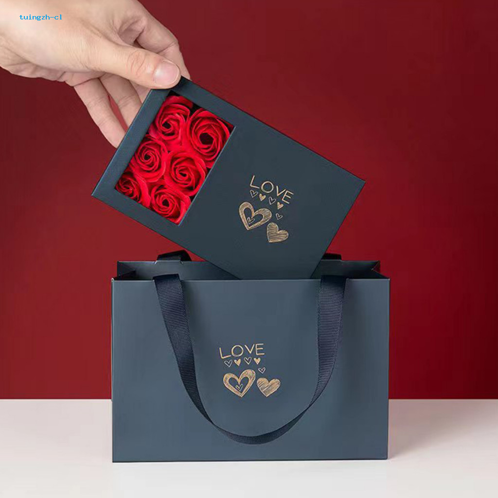 tuingzh Romantic Rose Set Eternal Beauty Flowers Preserved Eternal ...