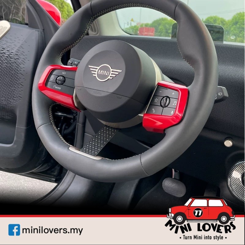 Mini Cooper J01 / J05 (2024) Interior Steering Panel Cover | Shopee ...