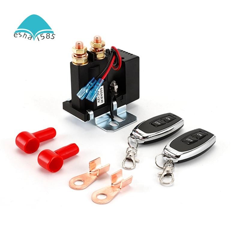 Battery Switch Relay Remote Control Power Switch Quick Disconnect ...