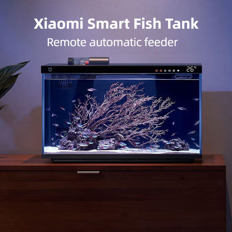 Xiaomi Smart Fish Tank Small Aquarium Voice Remote Control APP Timing ...