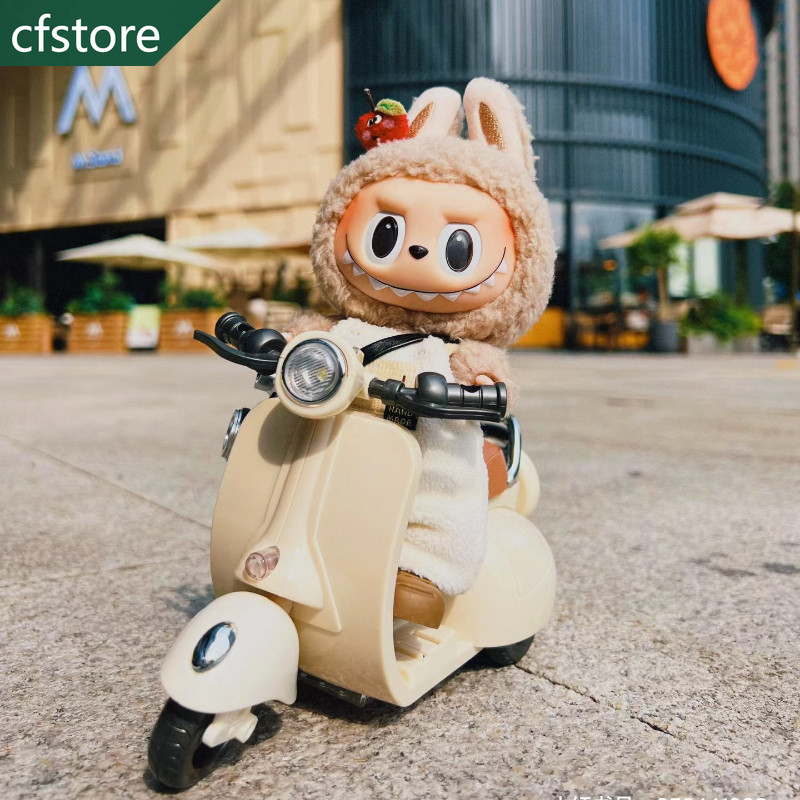 Doll Mini Electric Motorcycle Children's Toy for labubu toy motor for ...