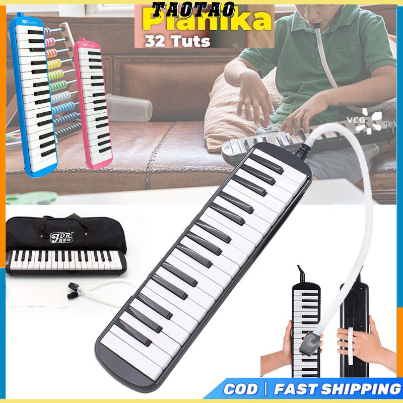 32 Keys Melodica Piano Keyboard Style Musical Instrument Harmonica ...