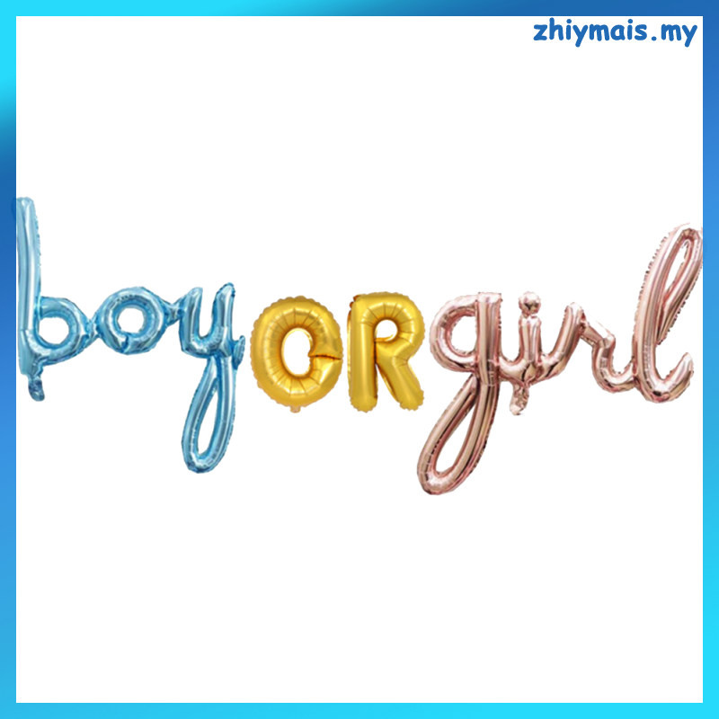 [CHRISTMAS GIFT]Alphabet Ballon Newborn Conjoined Letter Birthday Party ...