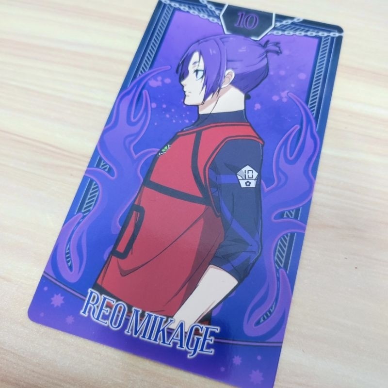 [Ready Stock/现货] Blue Lock Official Tarot Card - Reo • 蓝色监狱正版塔罗牌 - 玲王 ...