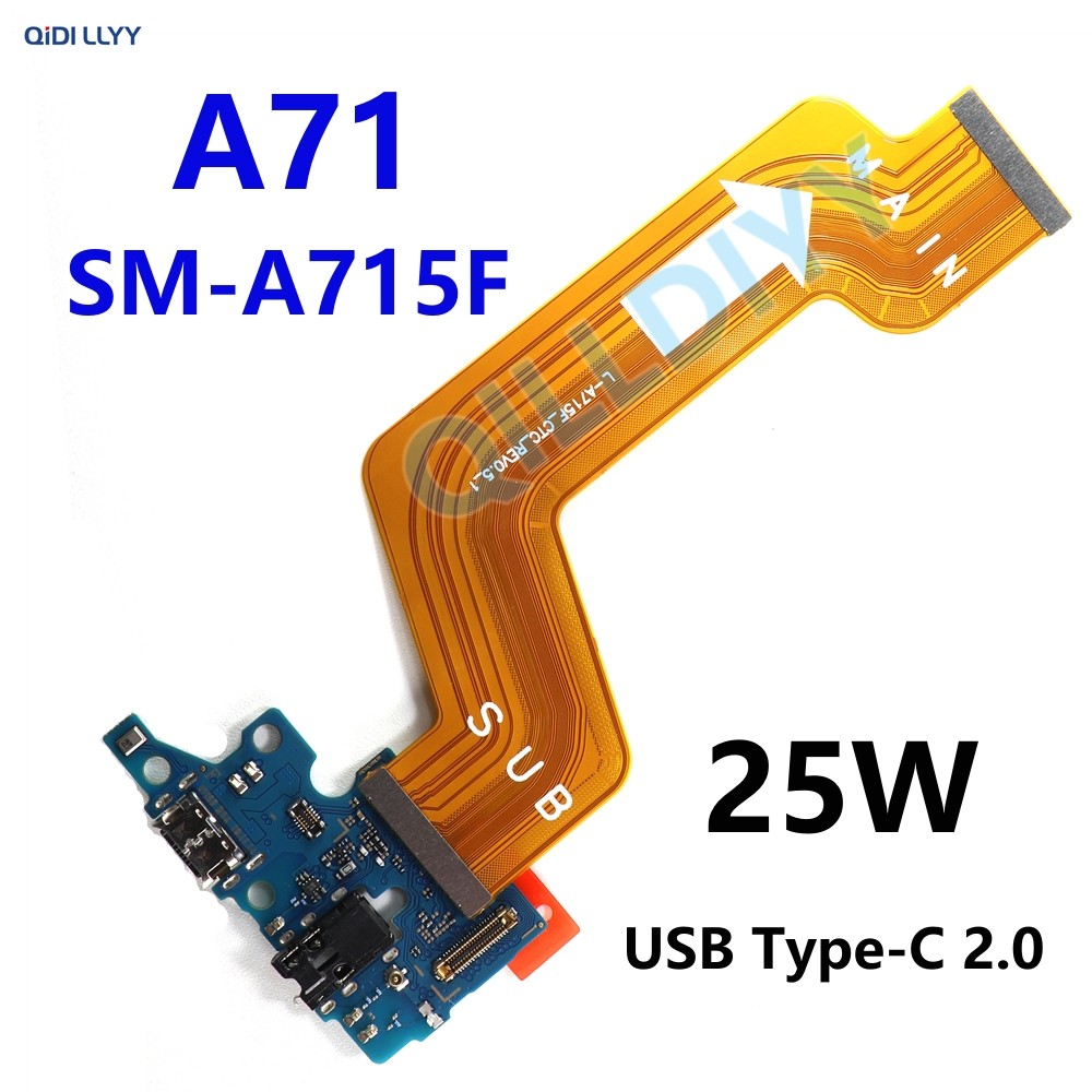 Fast Charger Main Charging Port Board For Samsung A71 4G SM-A715F A715 ...