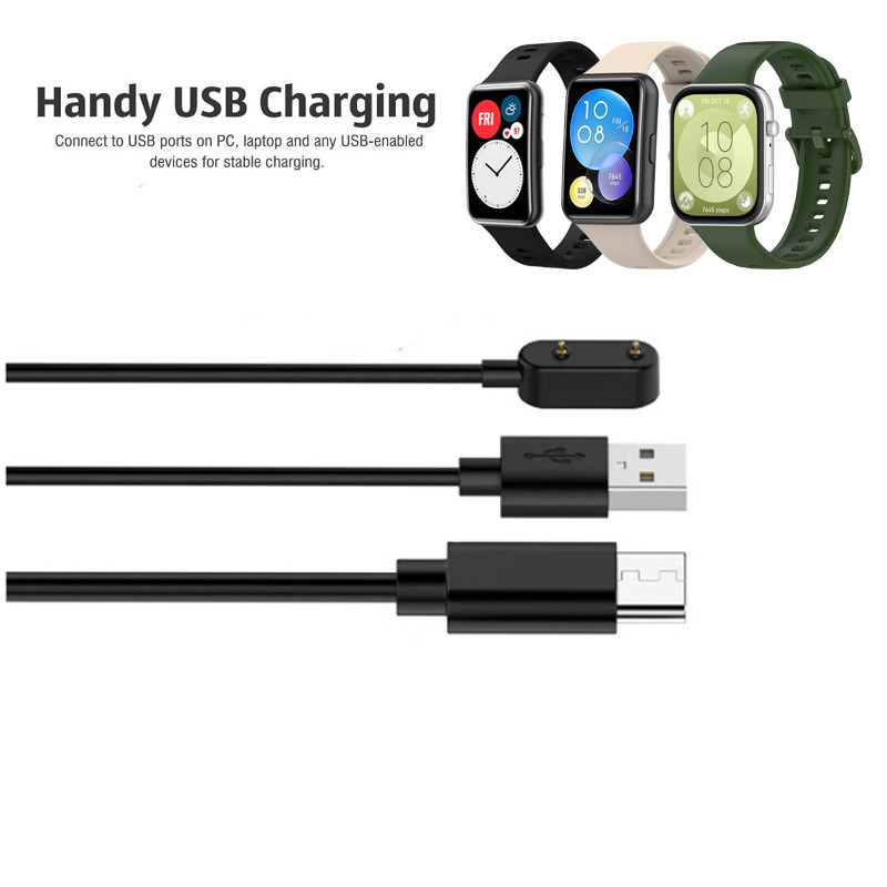 Type C / USB Dock Charger Data for Huawei Watch Fit / 2/ 3 / Fit2 ...