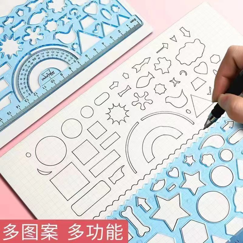 Soft Ruler Multifunctional Painting Ruler Functional Ruler Variety Ten ...