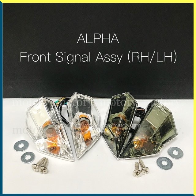 HONDA WAVE ALPHA / CX FRONT SIGNAL ASSY (R/L) ALPHA110 WAVE110 CX ...