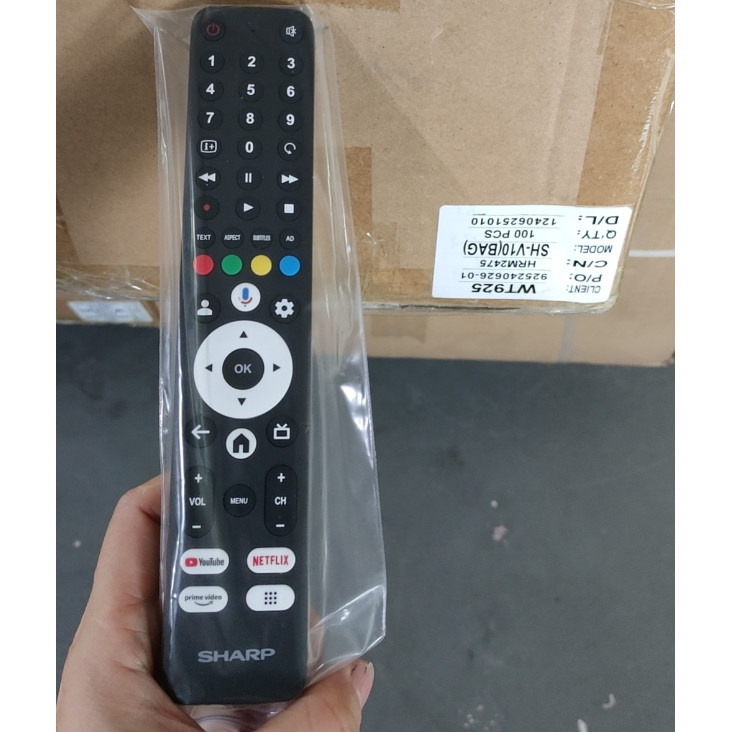 A New Sharp Voice Remote Control Using UHD 4TC55FJ1X | Shopee Malaysia