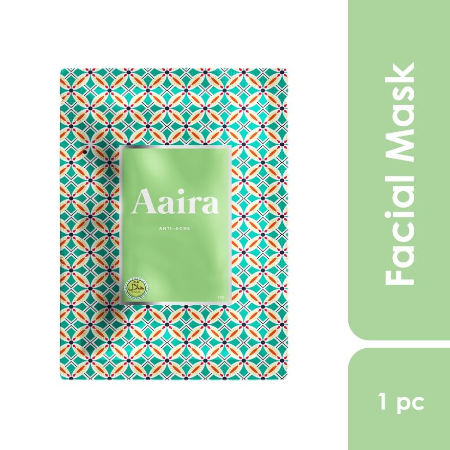 Aaira Anti-Acne Facial Mask (1's) | Shopee Malaysia