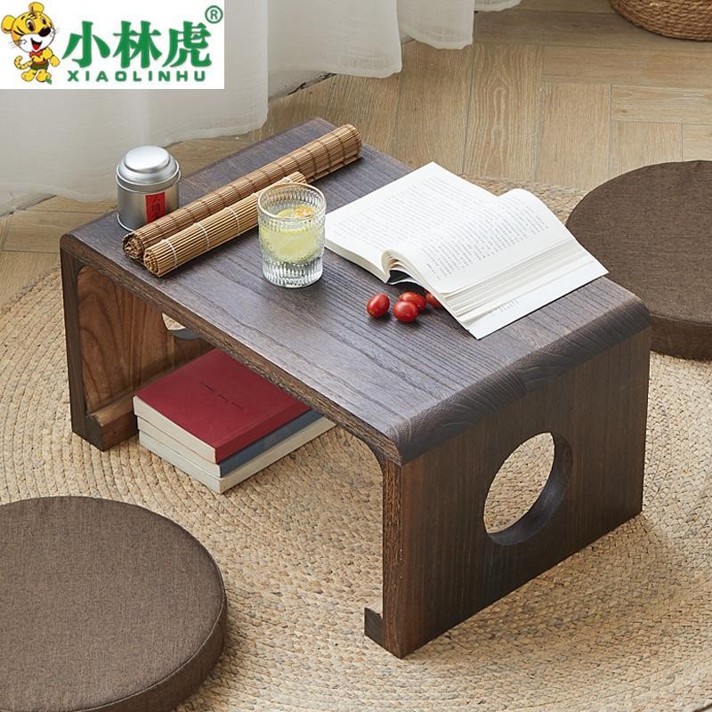 Solid Wood Tatami Coffee Table Bay Window Table Chinese Style Chinese ...