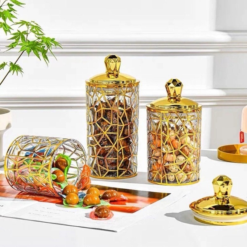 3PCS Container Biscuit Hari Raya Kedap Udara Balang Kuih Raya Acrylic ...