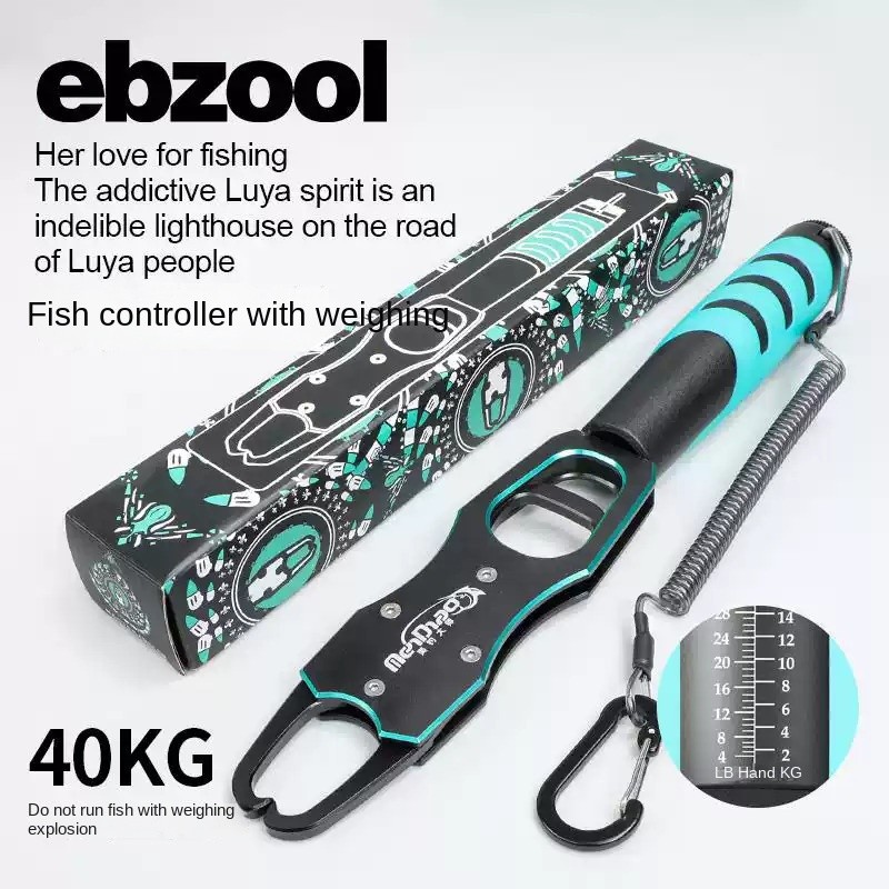 New Style Fish Controller with Scale Multi-Function Lure Pliers Set Fish Clamp Fishing Pliers ...