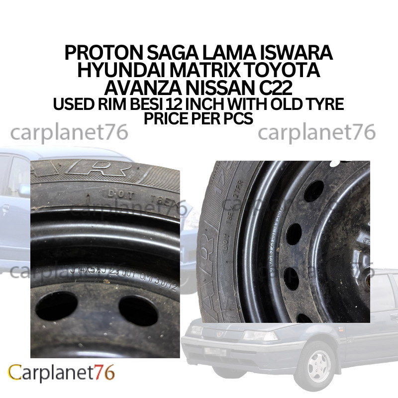 PROTON SAGA LAMA ISWARA HYUNDAI MATRIX TOYOTA AVANZA NISSAN C22 USED ...