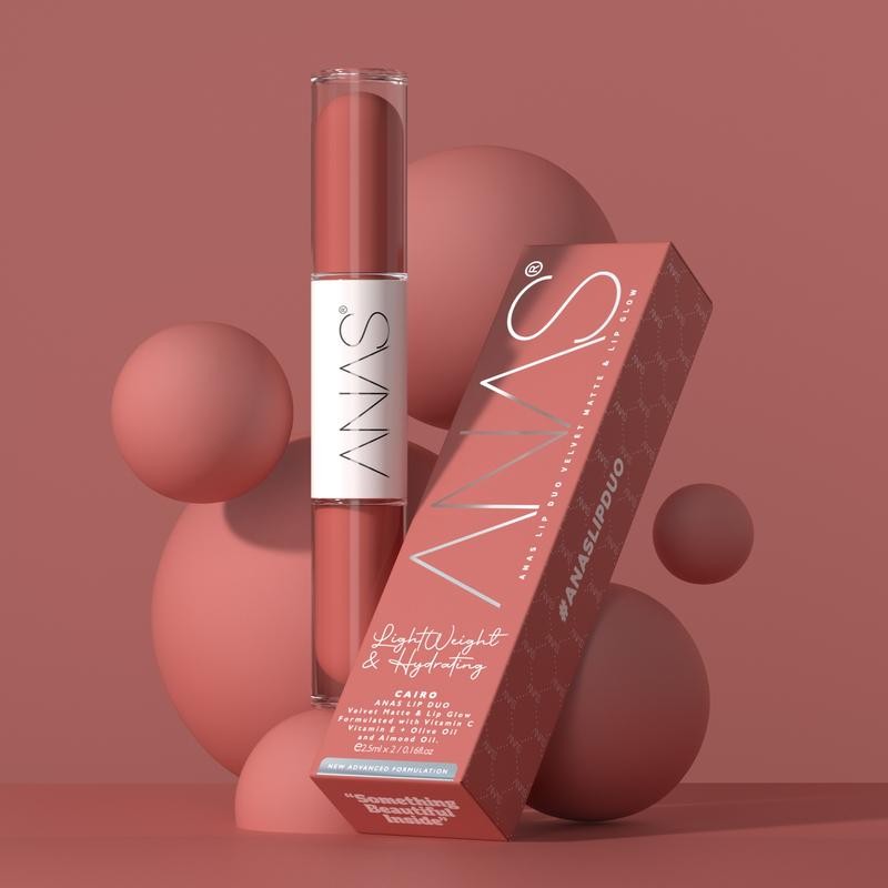 ANAS LIP DUO (ANAS Velvet Matte Liquid Lipstick + ANAS Super Shine Lip ...