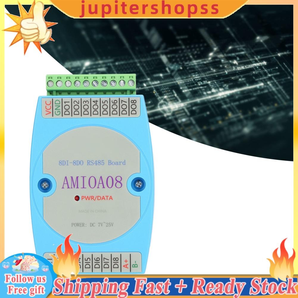 Jupitershopss Optocoupler Isolation Control Panel 8DI 8DO 8 Channel ...