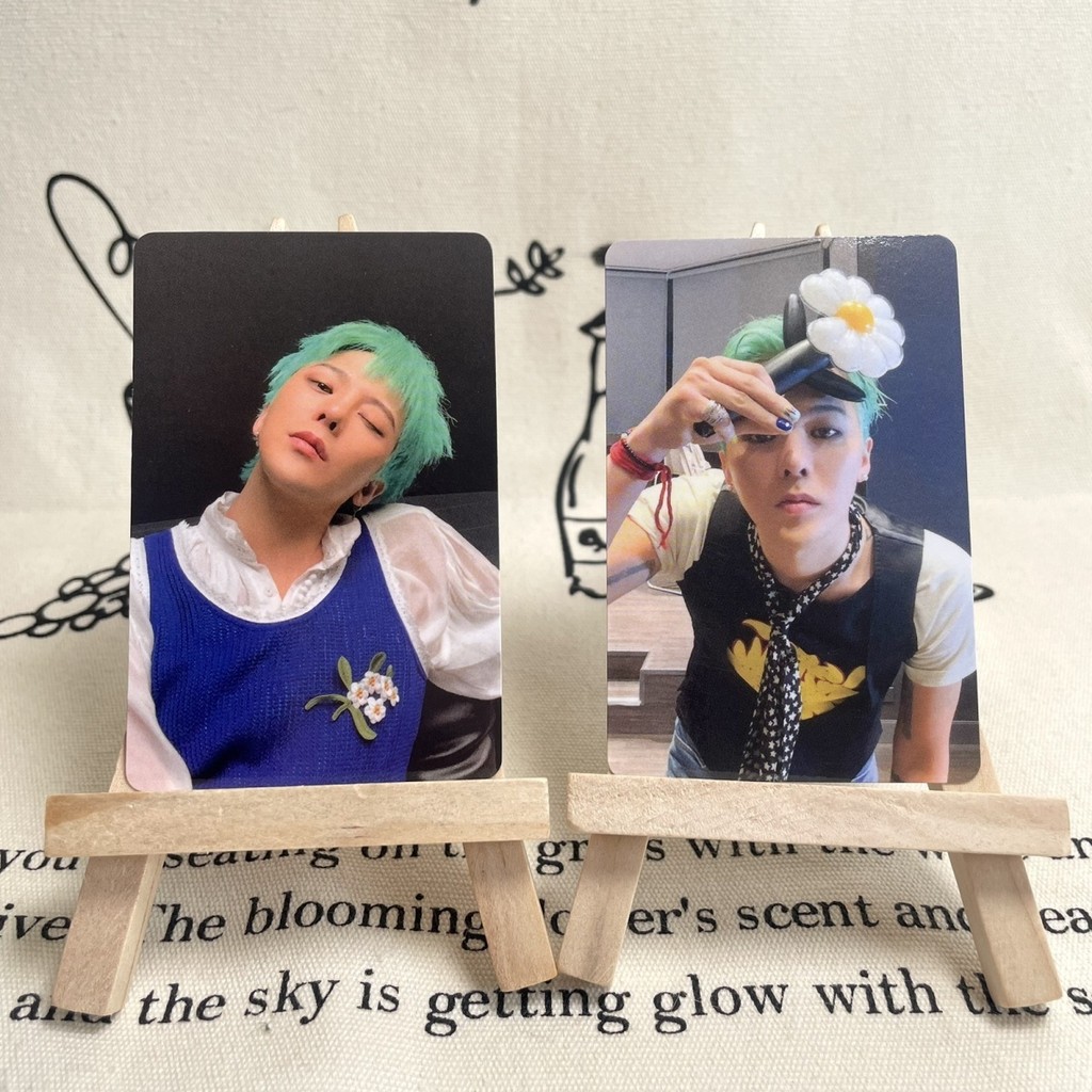 G GRAGON Photocard Exhibition Membership Card Limited Fan Cheer Stick ...