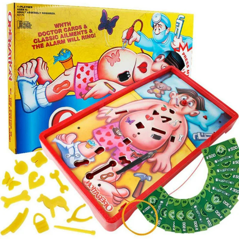 Doctor's Toy Save The Patient Board Game Develop Children's Logical ...