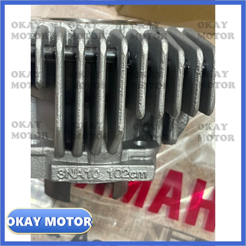 CYLINDER BLOCK KIT SET YAMAHA Sport 100 Y100 BLOK STD STANDARD free ...