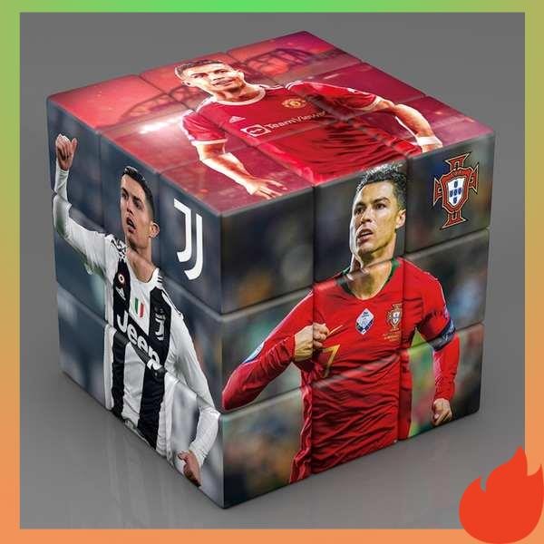 rubik cube Cristiano Ronaldo, Messi football peripheral souvenir Kobe ...