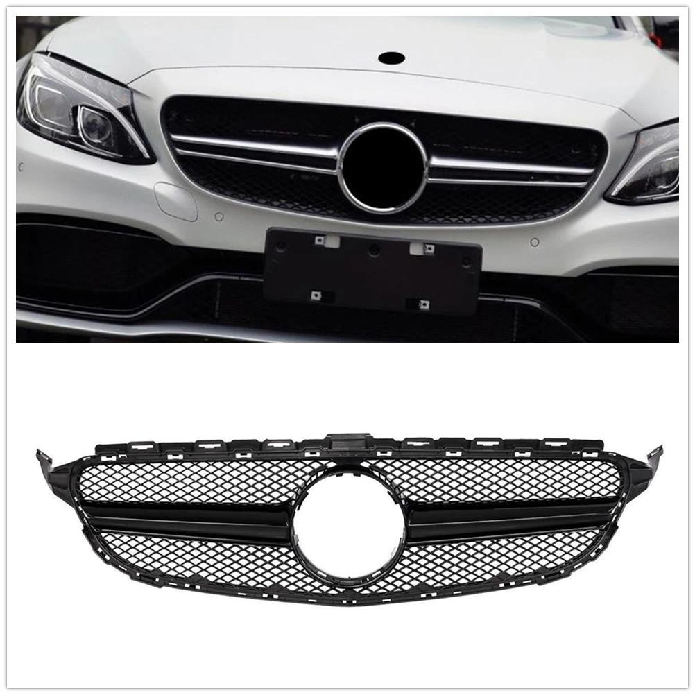 Upper Grill Grille For Mercedes Benz C Class W205 C180 C200 C250 C300 ...