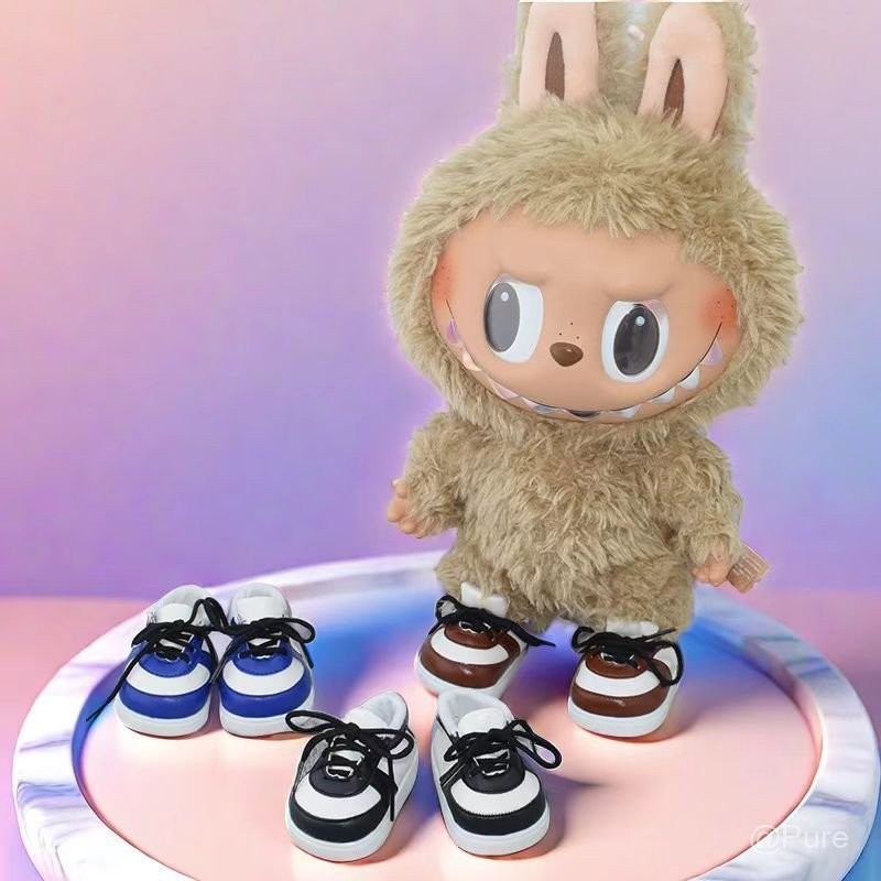38cm High labubu Doll Shoes Large labubu Vinyl Plush Doll Replacement ...