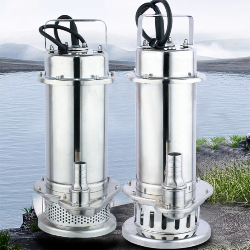 304 stainless steel submersible pump corrosion resistant high temperature resistant sewage pump ...
